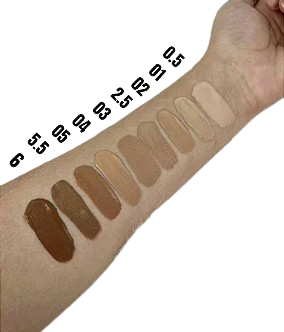 Base Líquida Hyaluronic Matte - Nina Make Up - Luxx Make Up