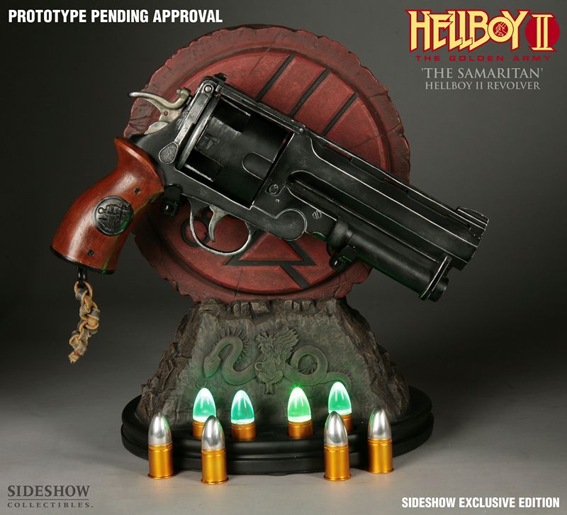 HCG HELLBOY 2 ‘The Samaritan’ Revolver Replica - Action Figures BR