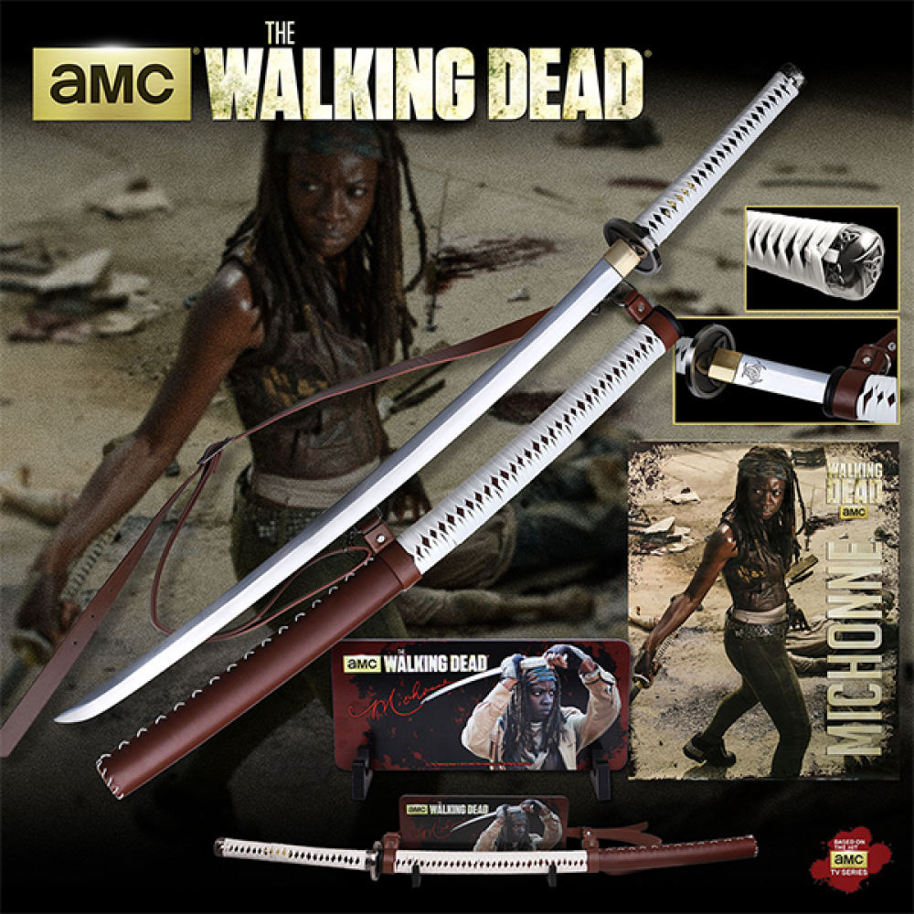 Katana Michonne - Réplica Oficial The Walking Dead | Master Cutlery ...