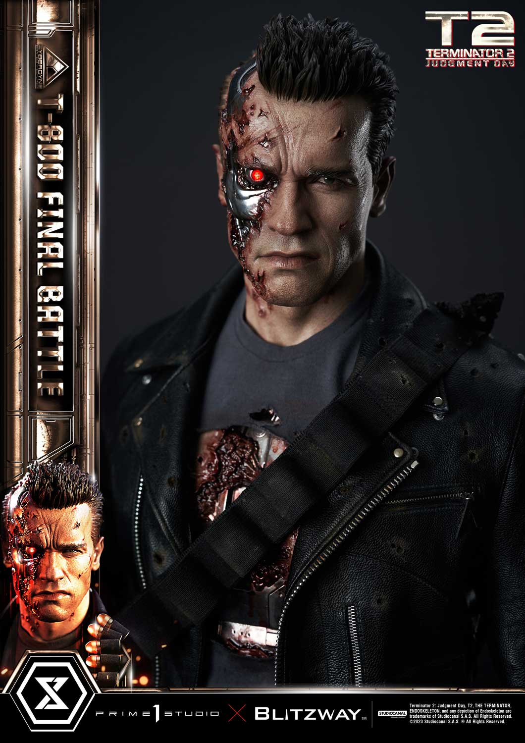 [PRÉ-VENDA] Estátua T-800 Terminator 2 - Prime 1 Studio x Blitzway 1:3 ...