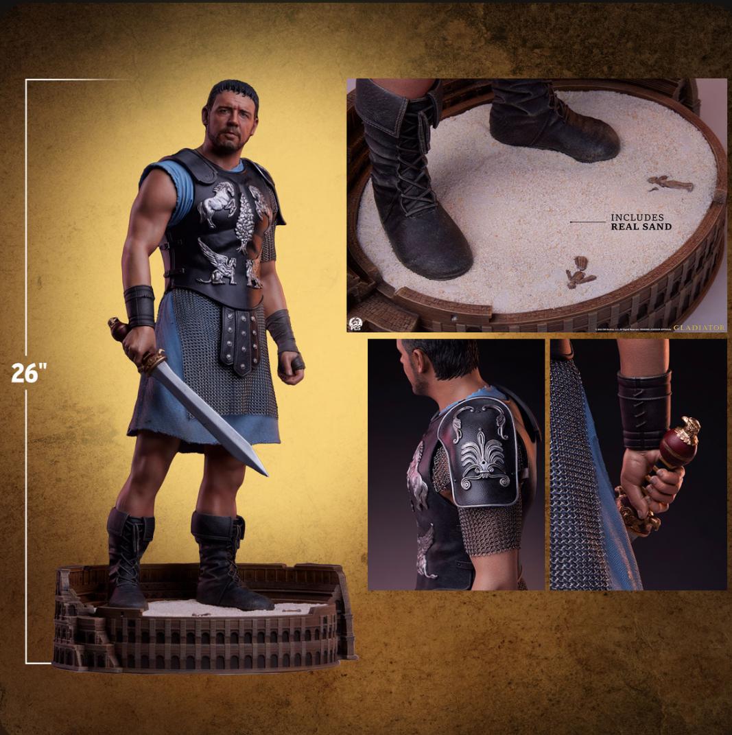 PCS Collectibles - Gladiator Russell Crowe 1/3 Statue | PRÉ-VENDA ...