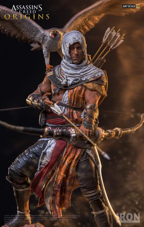 Bayek Assassin's Creed Origins - Estátua Iron Studios 1/10 - Action ...