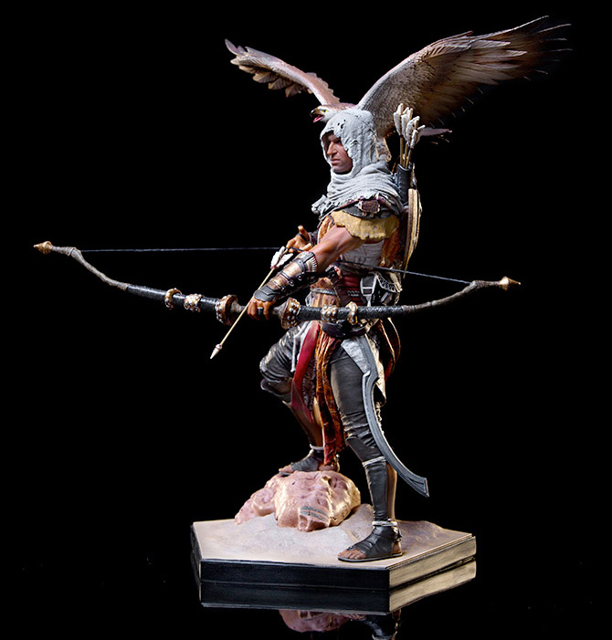 Bayek Assassin's Creed Origins - Estátua Iron Studios 1/10 - Action ...