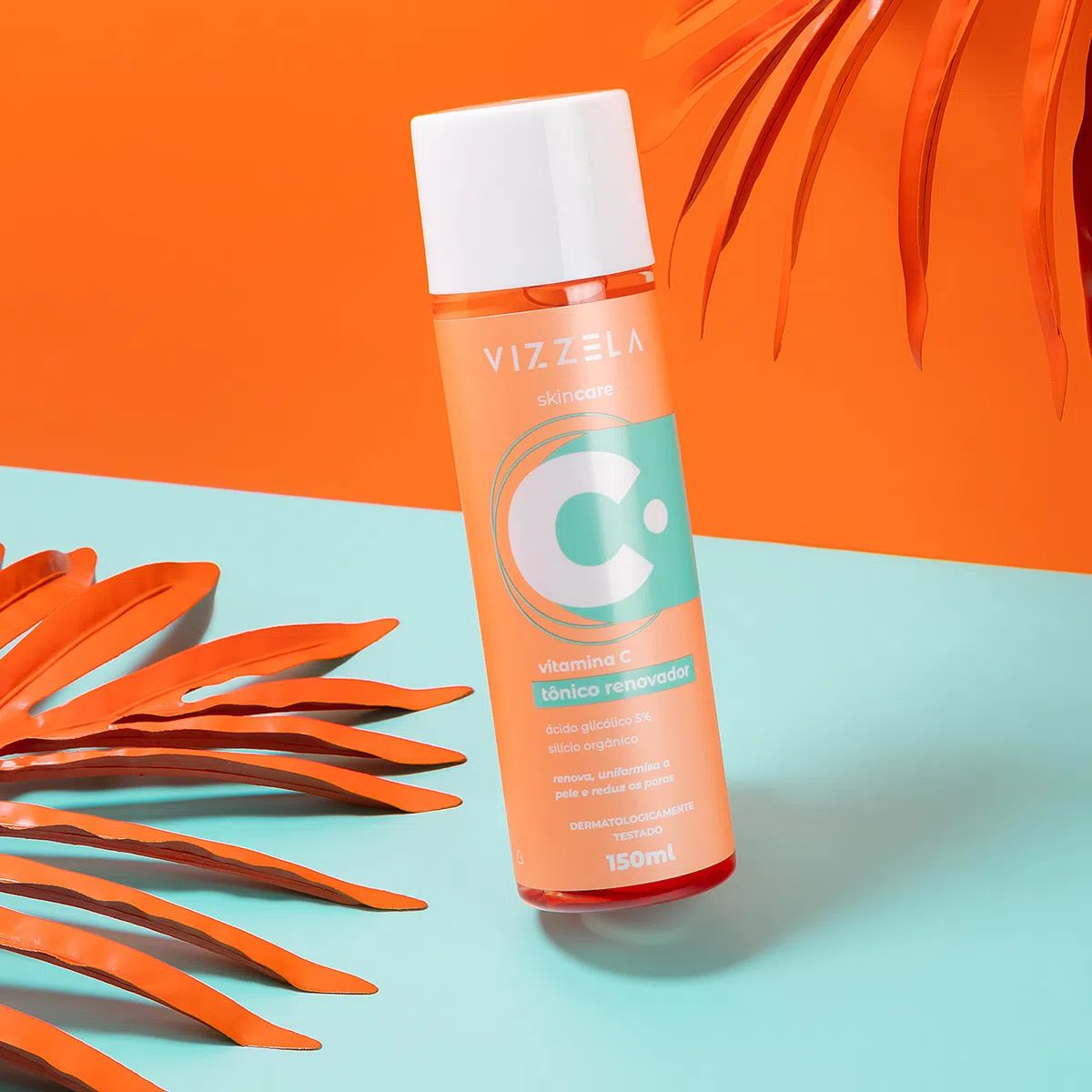 Tônico Renovador Vitamina C - Vizzela - Lily Makeup Store