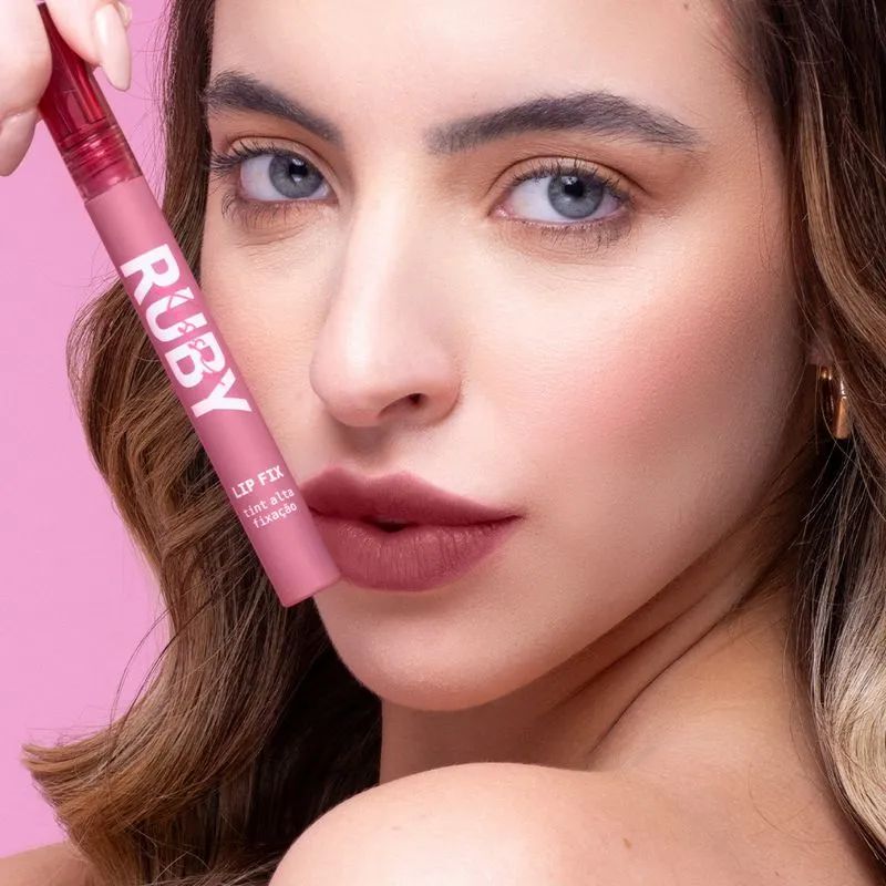 Lip Tint Alta Fixação Lip Fix Getting Ready - Ruby Kisses - Lily Makeup ...