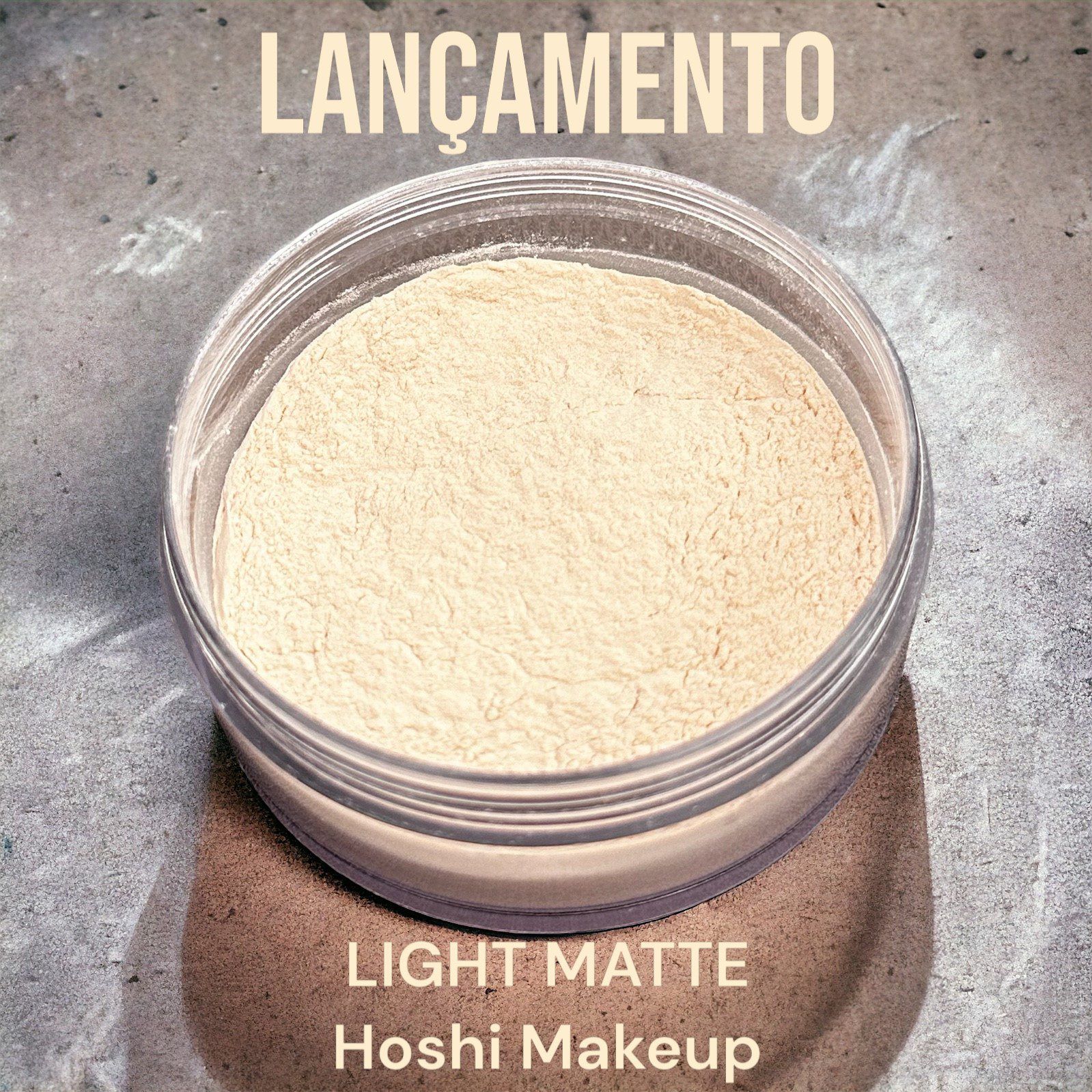 Pó Facial Solto Light Matte 15g - Hoshi Makeup - Lily Makeup Store
