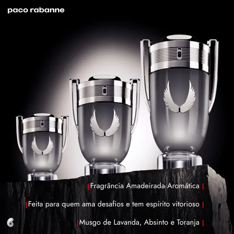 Invictus Platinum Paco Rabanne Eau de Parfum - Perfume Masculino - Lily ...