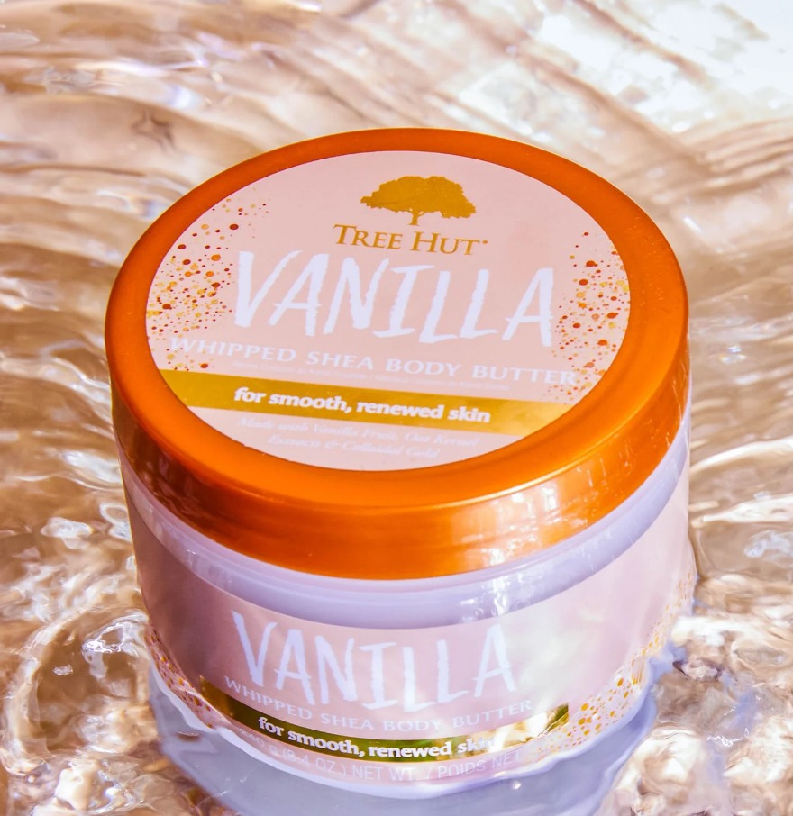 Manteiga Corporal Vanilla Whipped Shea Body Butter - Tree Hut - Lily Makeup Store
