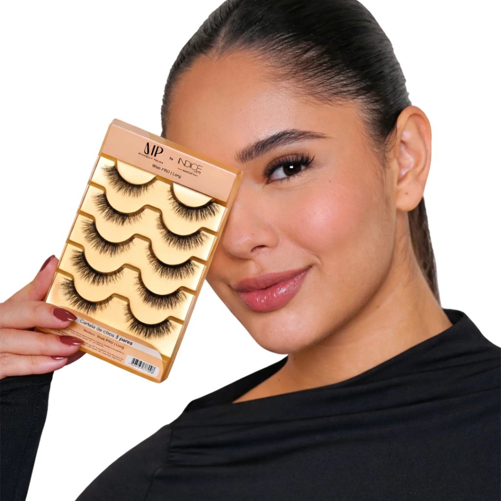 Cartela de Cílios Long Wish Pro 5 pares - Michelly Palma - Lily Makeup ...