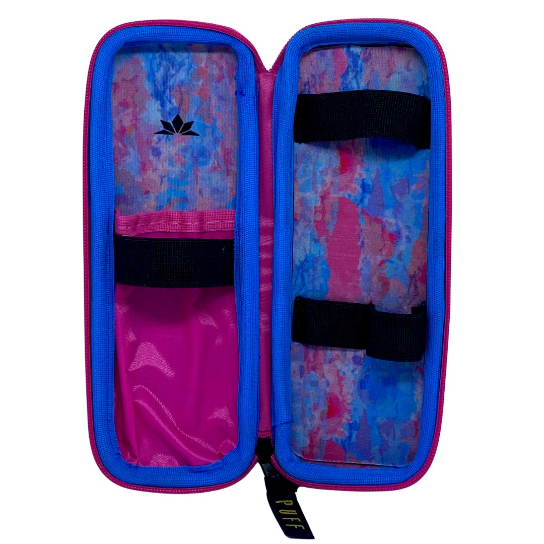 KIT CASE PUFF - AZUL E ROSA PINK - Tabacaria Premium