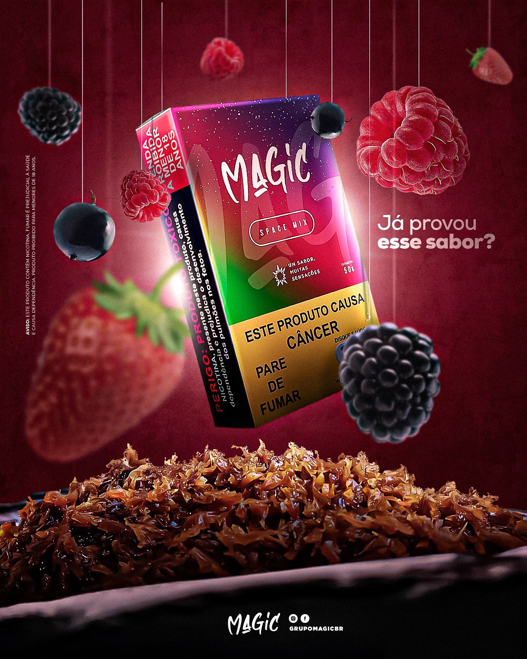 ESSENCIA MAGIC SABORES - Tabacaria Premium