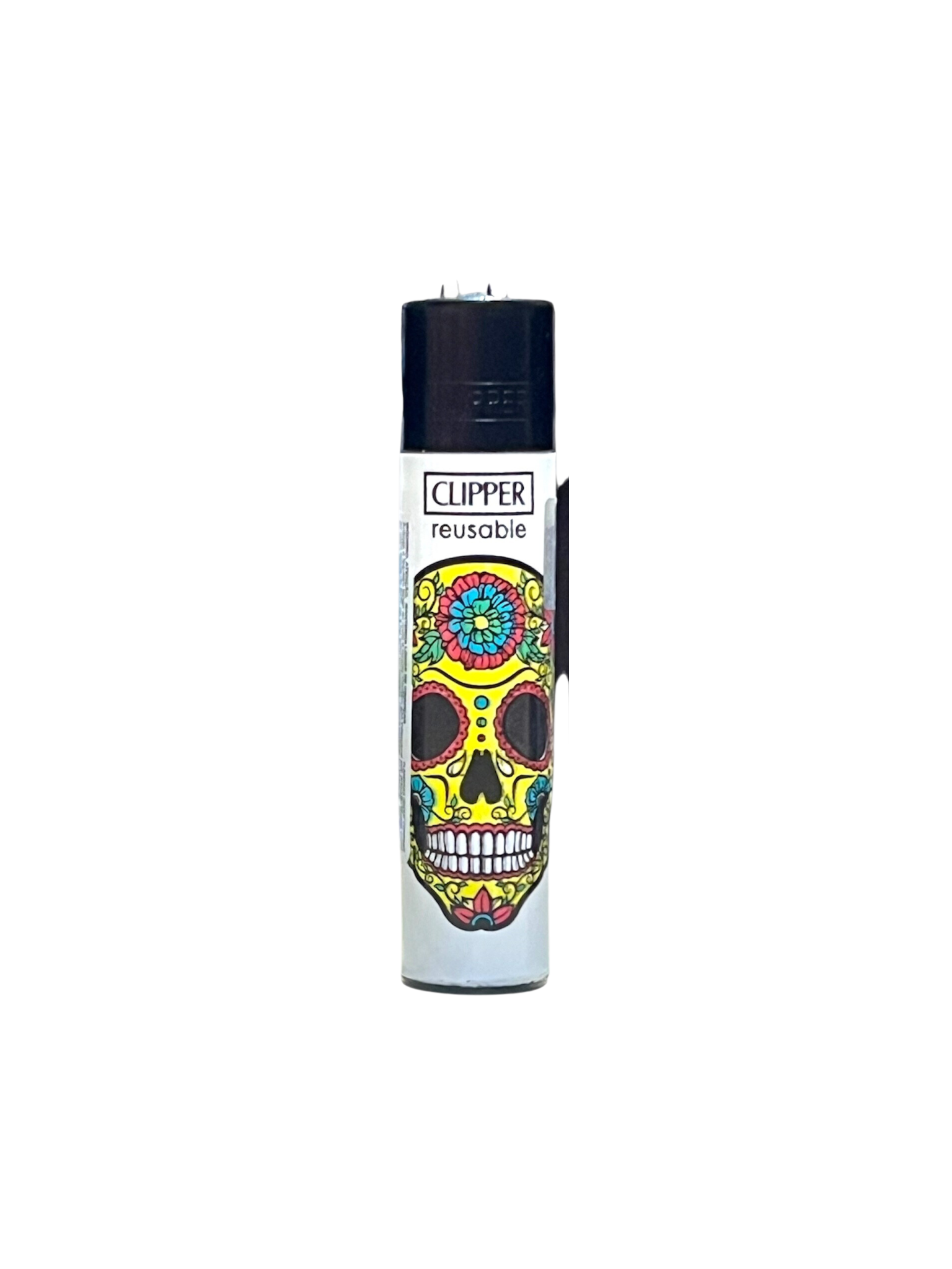 Isqueiro Clipper - Caveira Mexicana - Tabacaria Premium