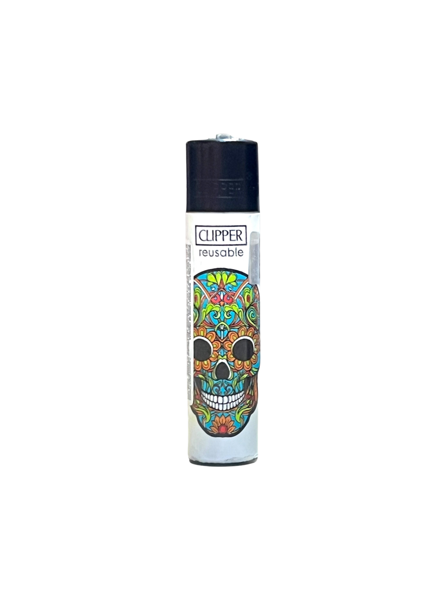 Isqueiro Clipper - Caveira Mexicana - Tabacaria Premium