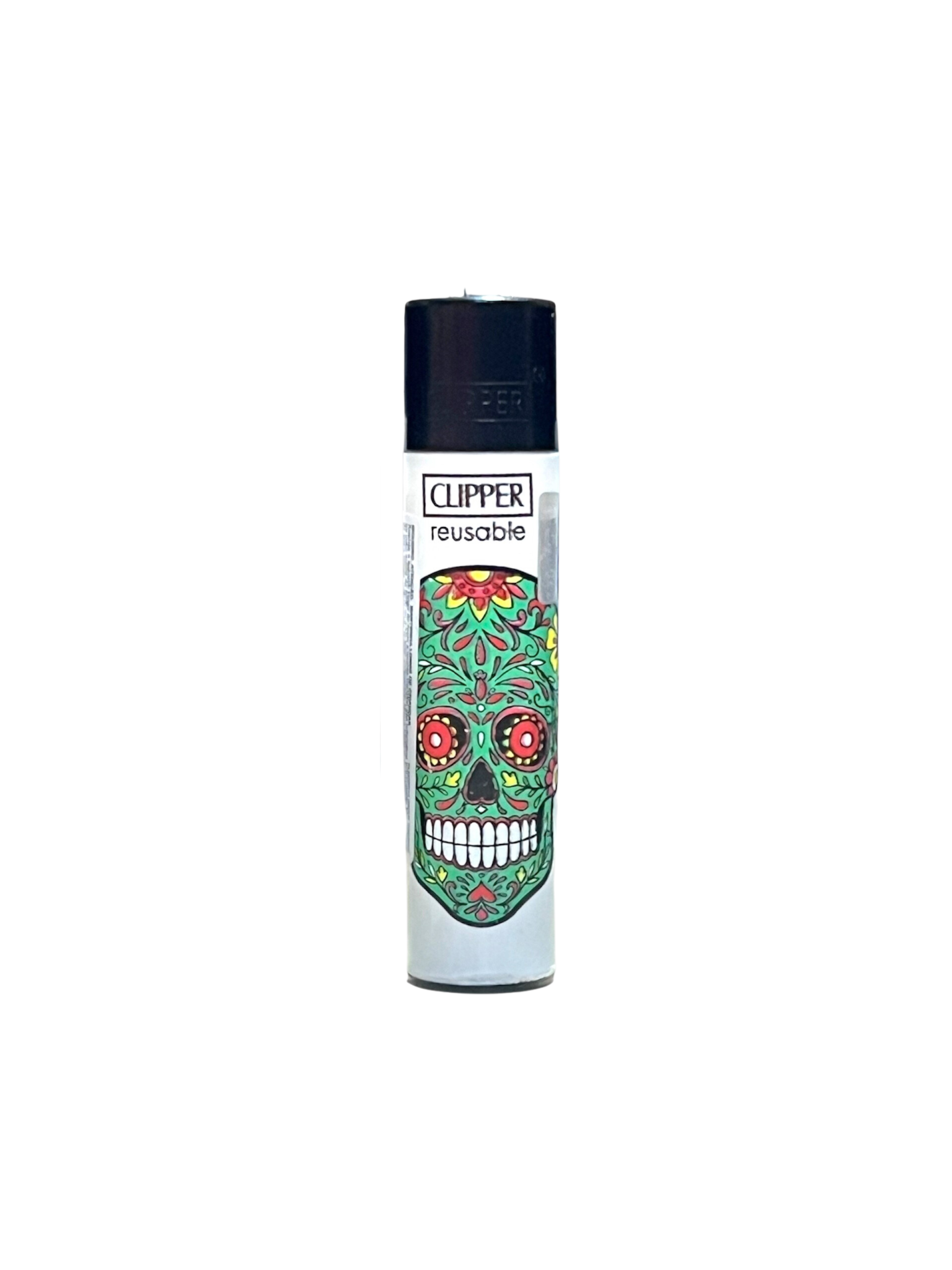 Isqueiro Clipper - Caveira Mexicana - Tabacaria Premium