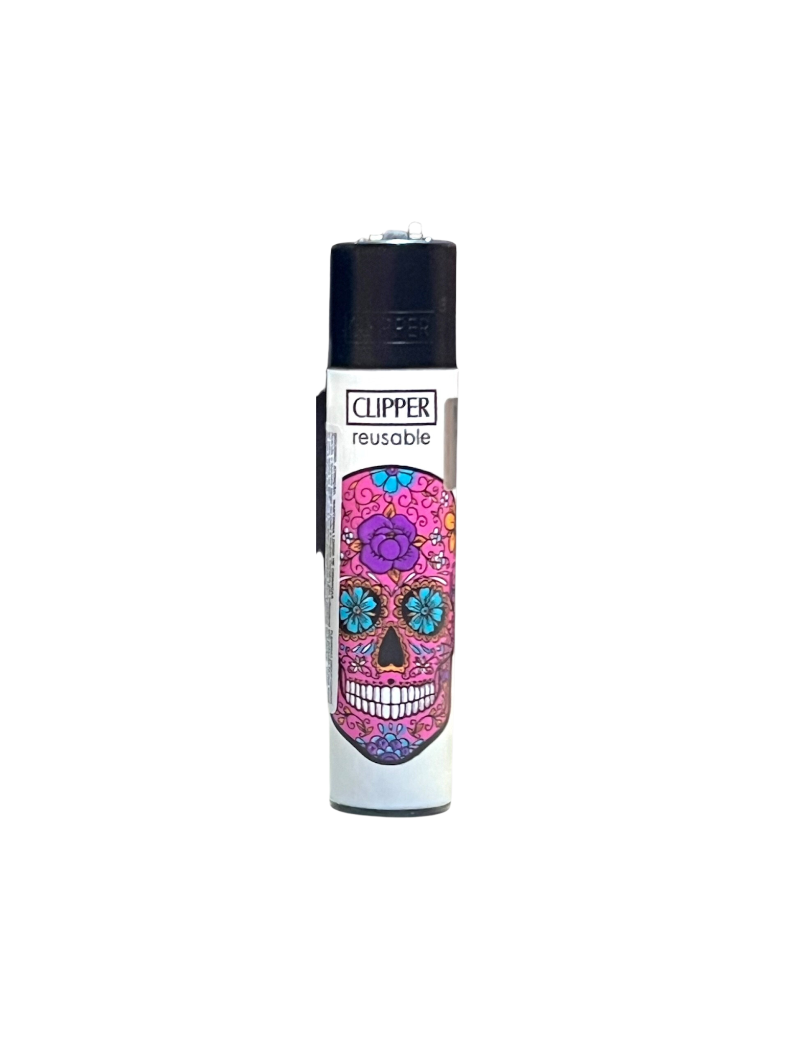 Isqueiro Clipper - Caveira Mexicana - Tabacaria Premium