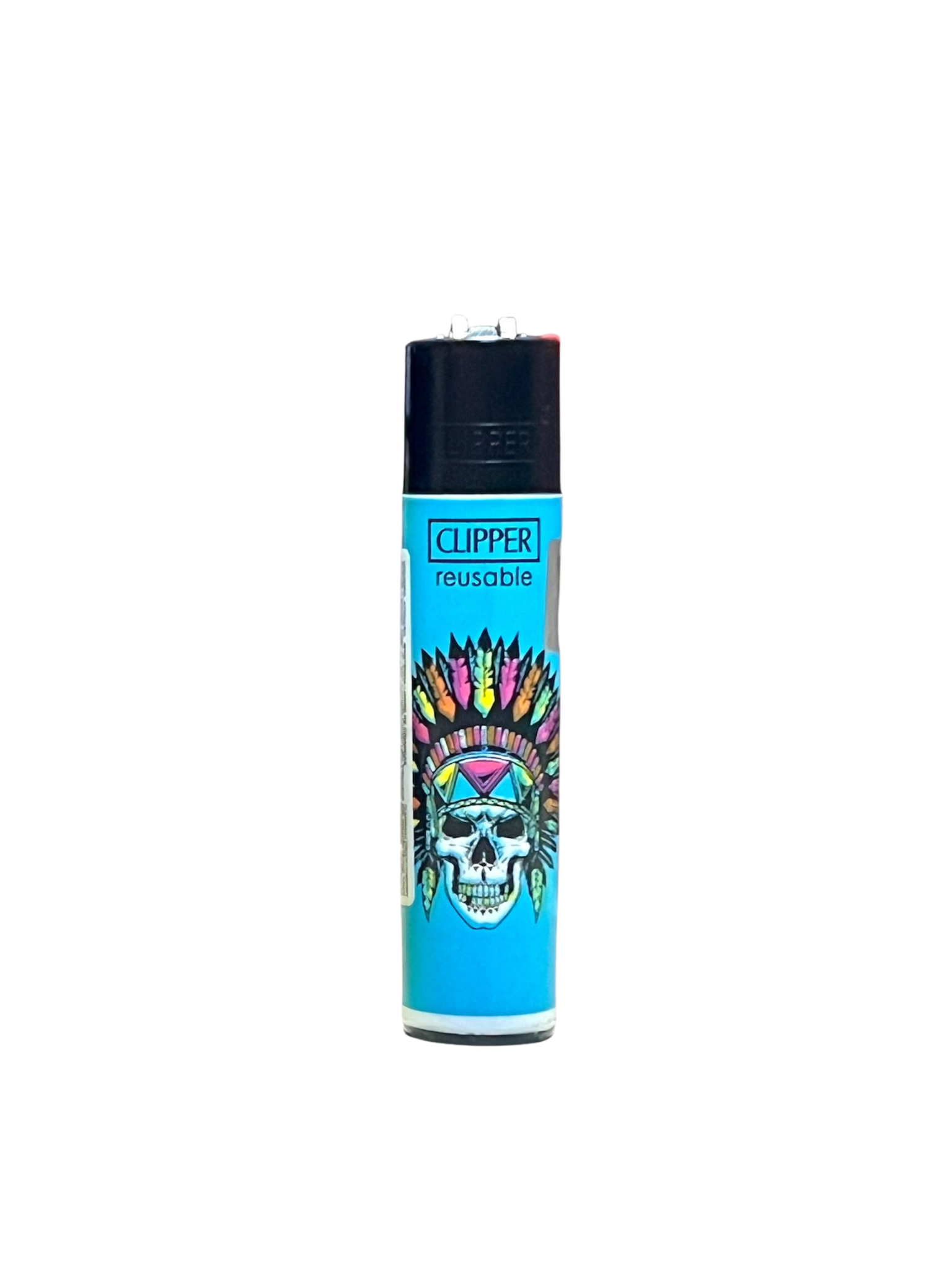 Isqueiro Clipper Neon - Caveira - Tabacaria Premium