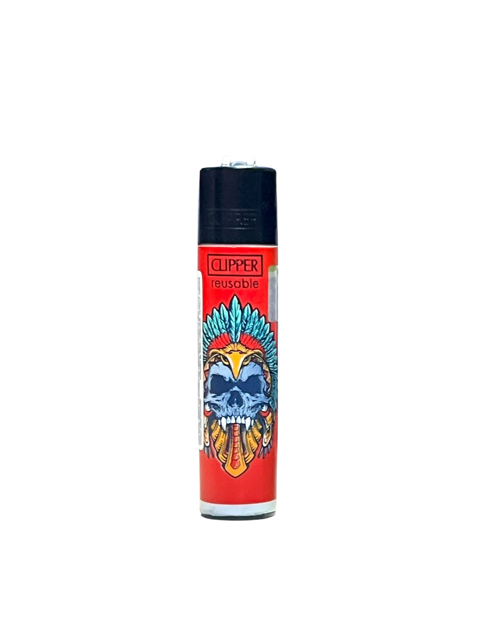 Isqueiro Clipper Neon - Caveira - Tabacaria Premium