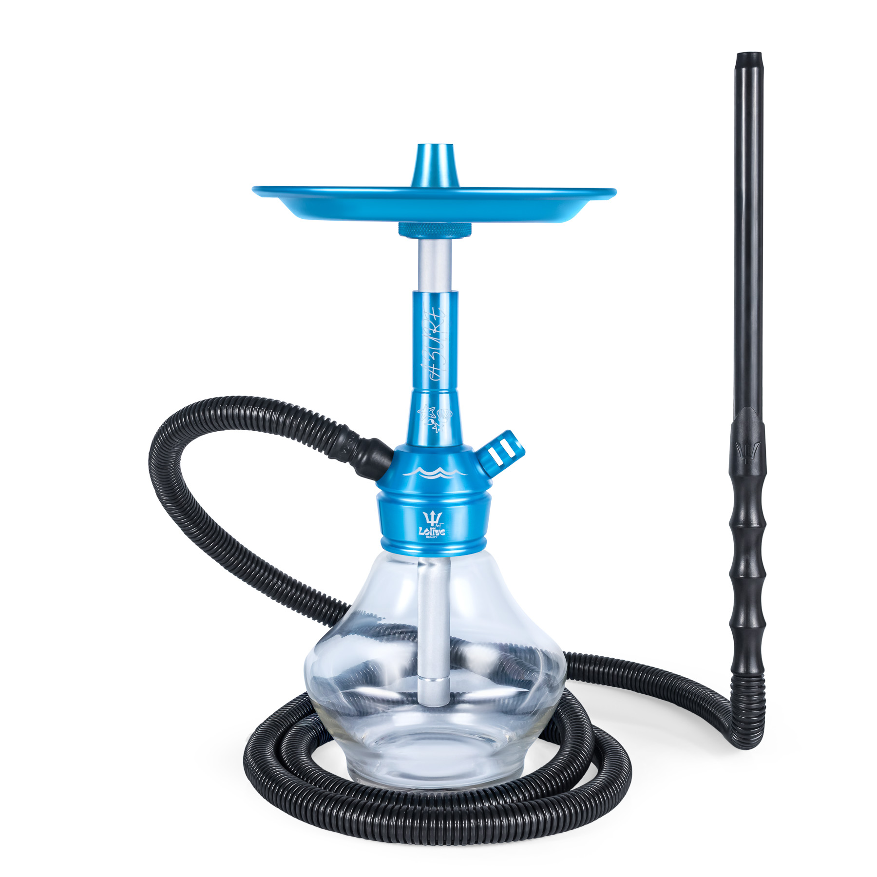 Narguile Triton Bishop Lovile - Azure - Tabacaria Premium