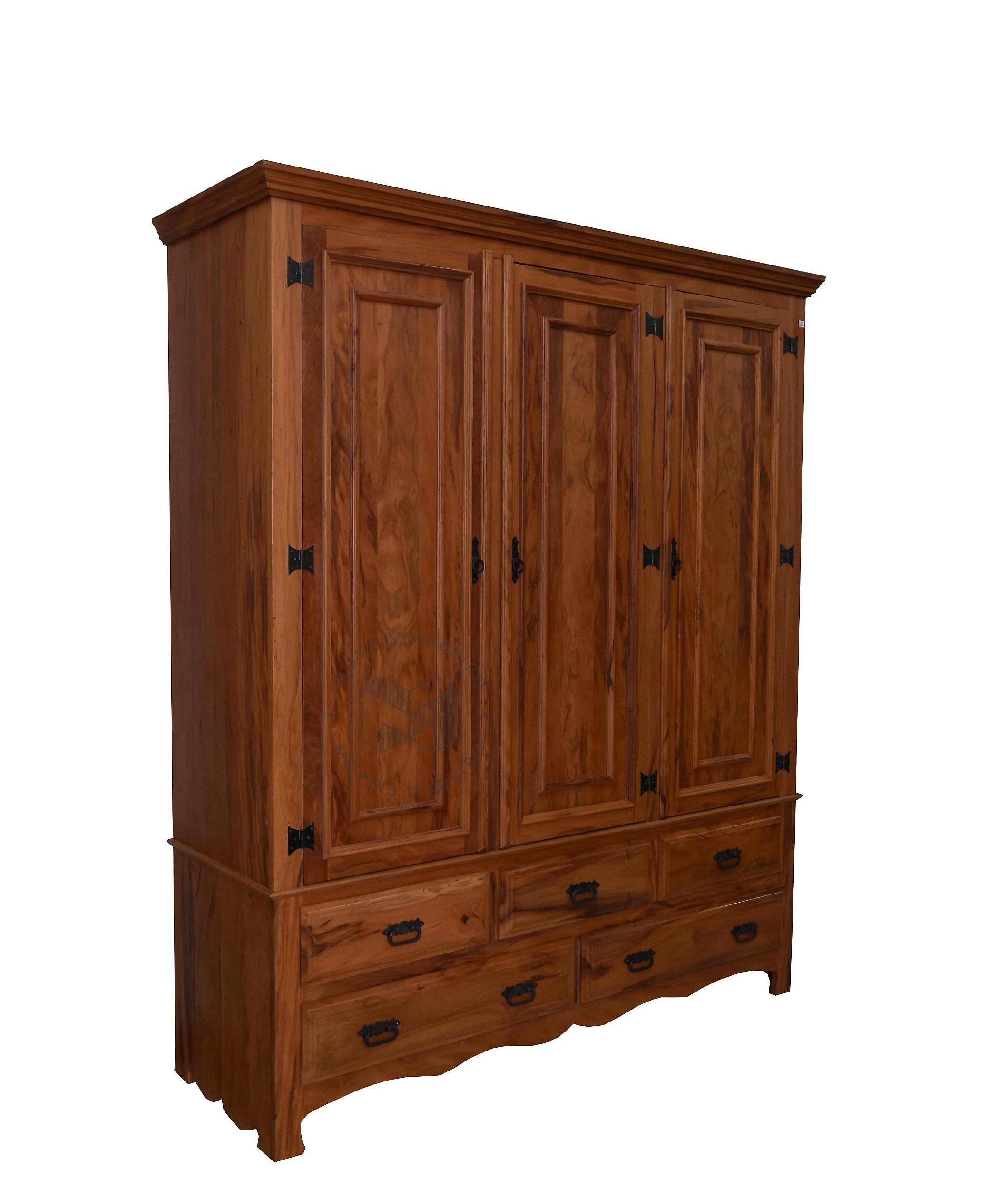 Guarda-roupas Rústico - Móveis Madeiro – Móveis em Madeira de Demolição ...