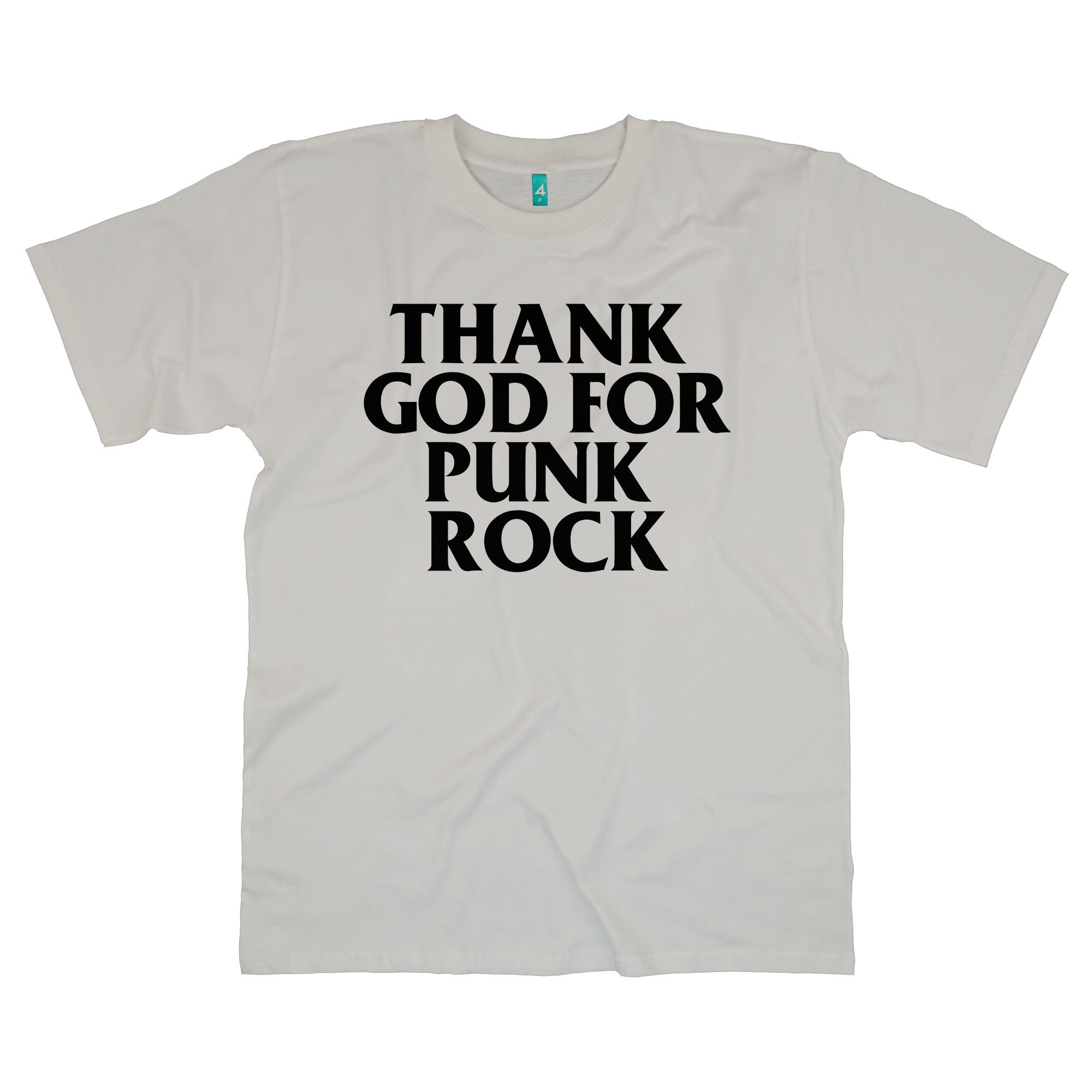 Camiseta "Thank God for Punk Rock" - 4Fan Merchandising