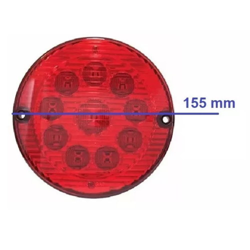 Kit Lanterna Tras Marcopolo Torino Viale Busscar Led 155mm 24v ...