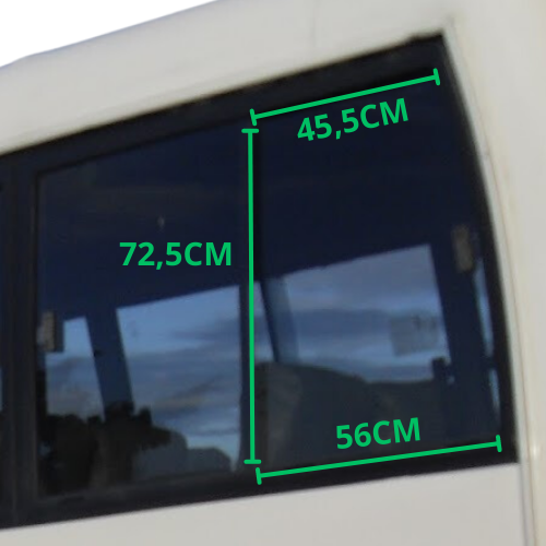 Vidro Janela Movel Micro Onibus Volare A5 A6 A8 W8 W9 V5 V6 V8 ...