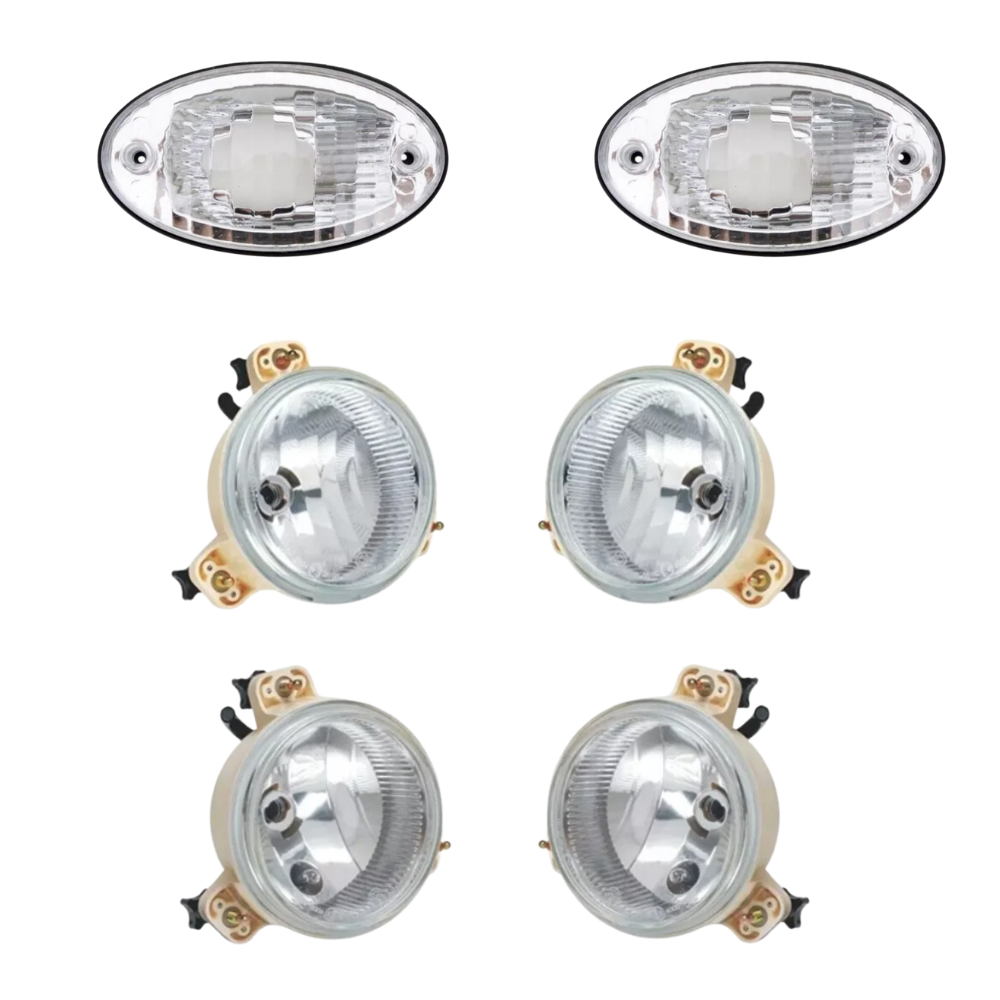 Kit Farol com moldura Volare agrale V5 V6 V8 W8 W9 - Acessórios - JL ...