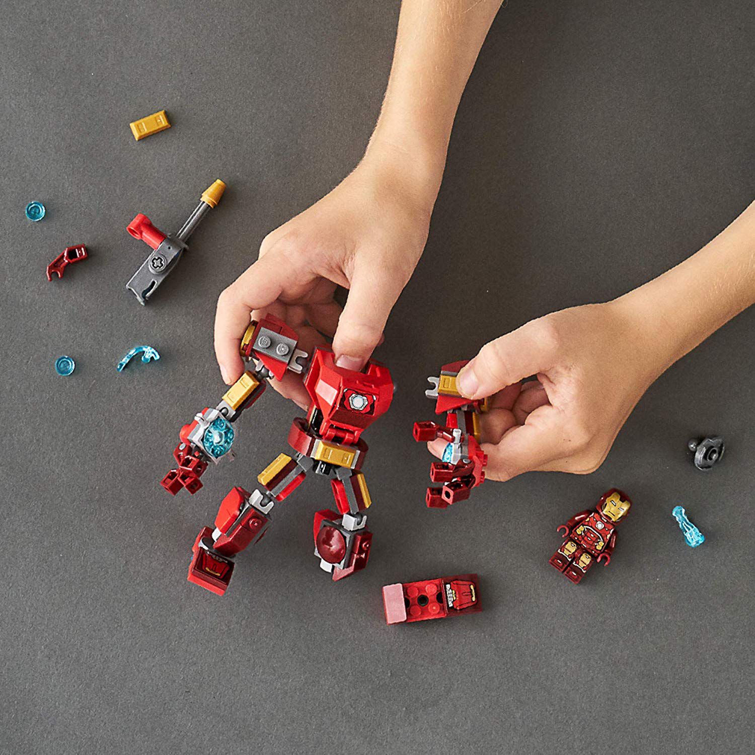 Lego Super Heroes Marvel Robô Iron Man Vingadores Avengers 76140 - LEG ...