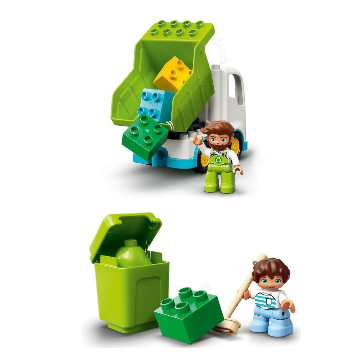 Lego Duplo Caminhão de Lixo e Reciclagem 10945 - Happily Brinquedos