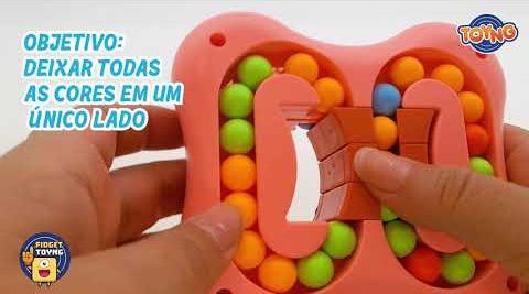 Labirinto Mágico Bolinhas Gira Twist Toyng - Happily Brinquedos