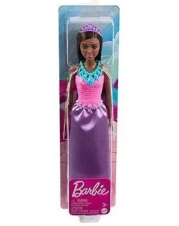 Barbie Dreamtopia Princesas Negra HGR00 - Mattel - Happily Brinquedos