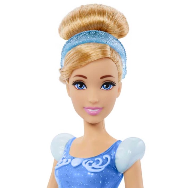 Boneca Princesa Disney Saia Cintilante Cinderela HLW02 - Mattel ...