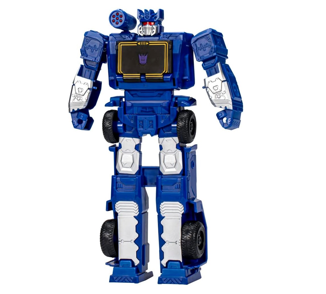 Boneco Transformers Authentics Titan Changer Soundwave F6761 - Hasbro ...