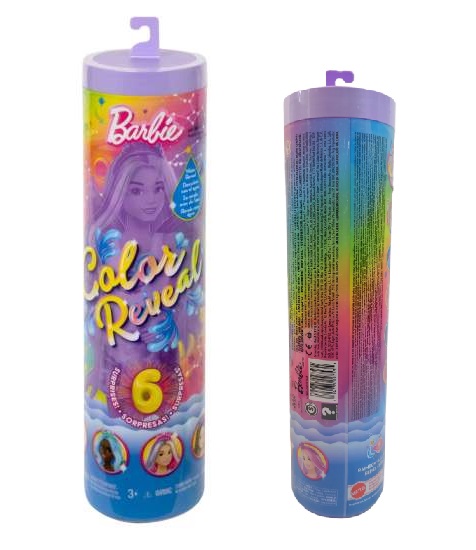 Boneca Barbie Color Reveal Galáxia Arco-Íris HNX06 - Mattel - Happily ...