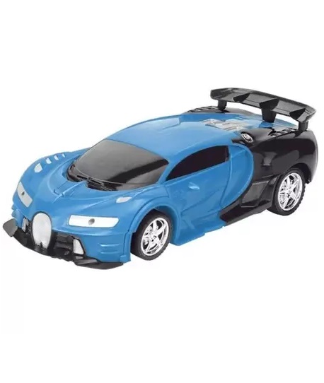 Carro Controle Transformável Megaformers Auto Neptune Azul 1:18 BR1652 ...