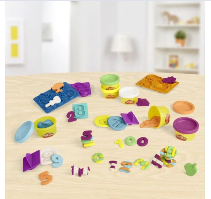 Play Doh Números E8533 - Hasbro - Happily Brinquedos