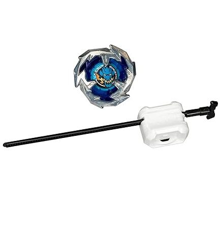 Beyblade X Pião e Lançador Sword Dran F9580 - Habro - Happily Brinquedos