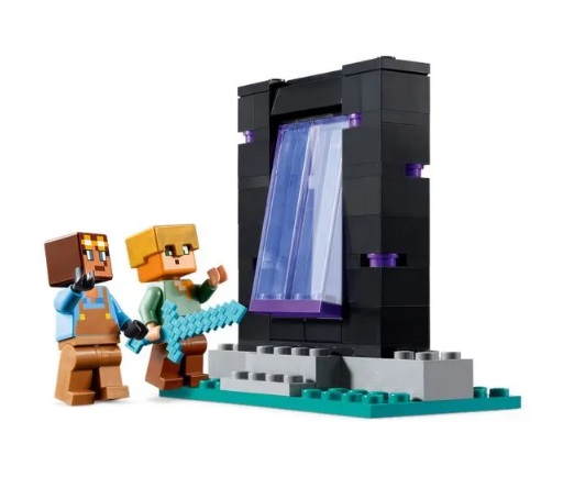Lego Minecraft O Arsenal 21252 - LEGO - Happily Brinquedos