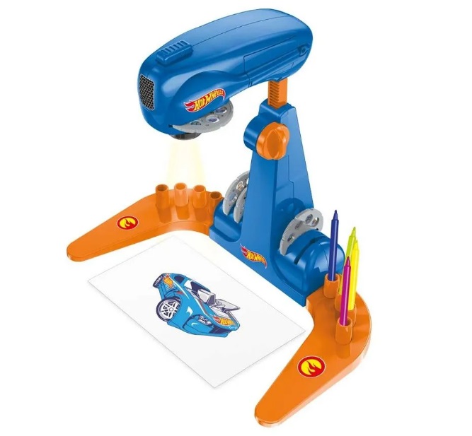 Mesa Projetora Hot Wheels BR2087 - Multikids - Happily Brinquedos