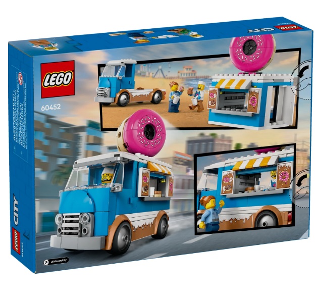 Lego City Caminhão de Donuts 60452 - LEGO - Happily Brinquedos