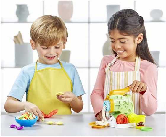 Play-Doh Fábrica de Macarrão - Hasbro - Happily Brinquedos