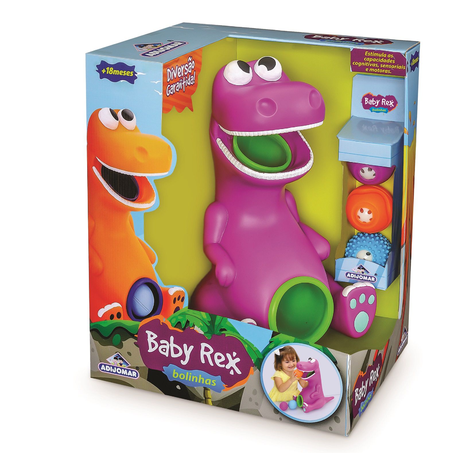 Baby Rex Bolinhas - Adijomar - Happily Brinquedos