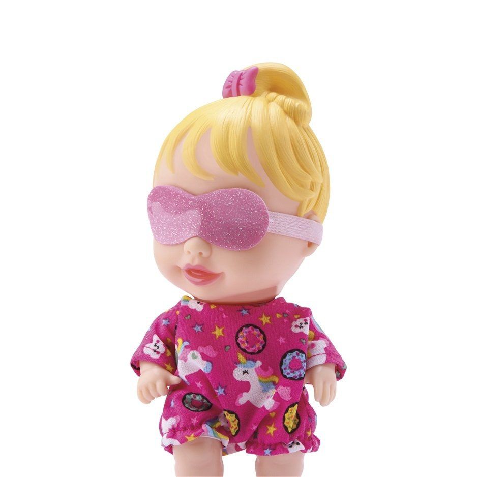 Boneca My Little Brincando de Pijaminha - Divertoys - Happily Brinquedos