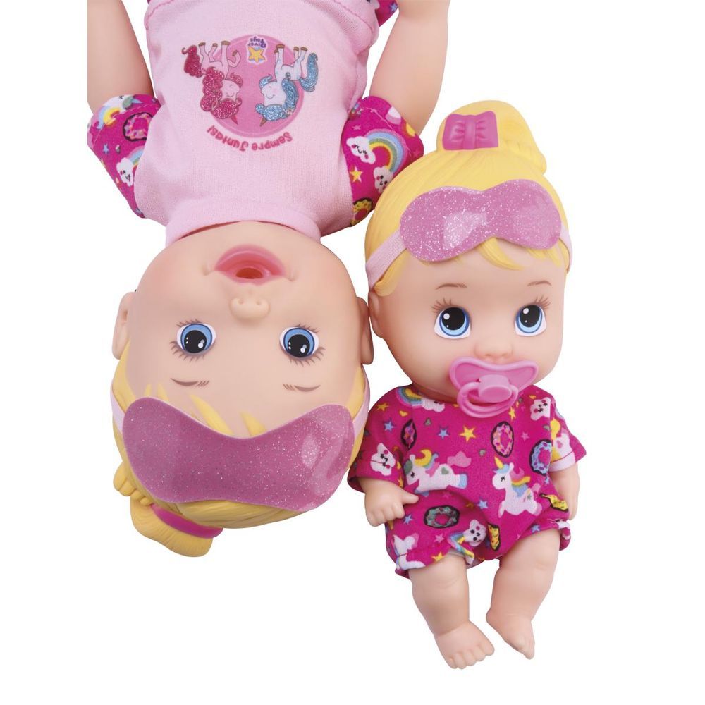 Boneca My Little Brincando de Pijaminha - Divertoys - Happily Brinquedos