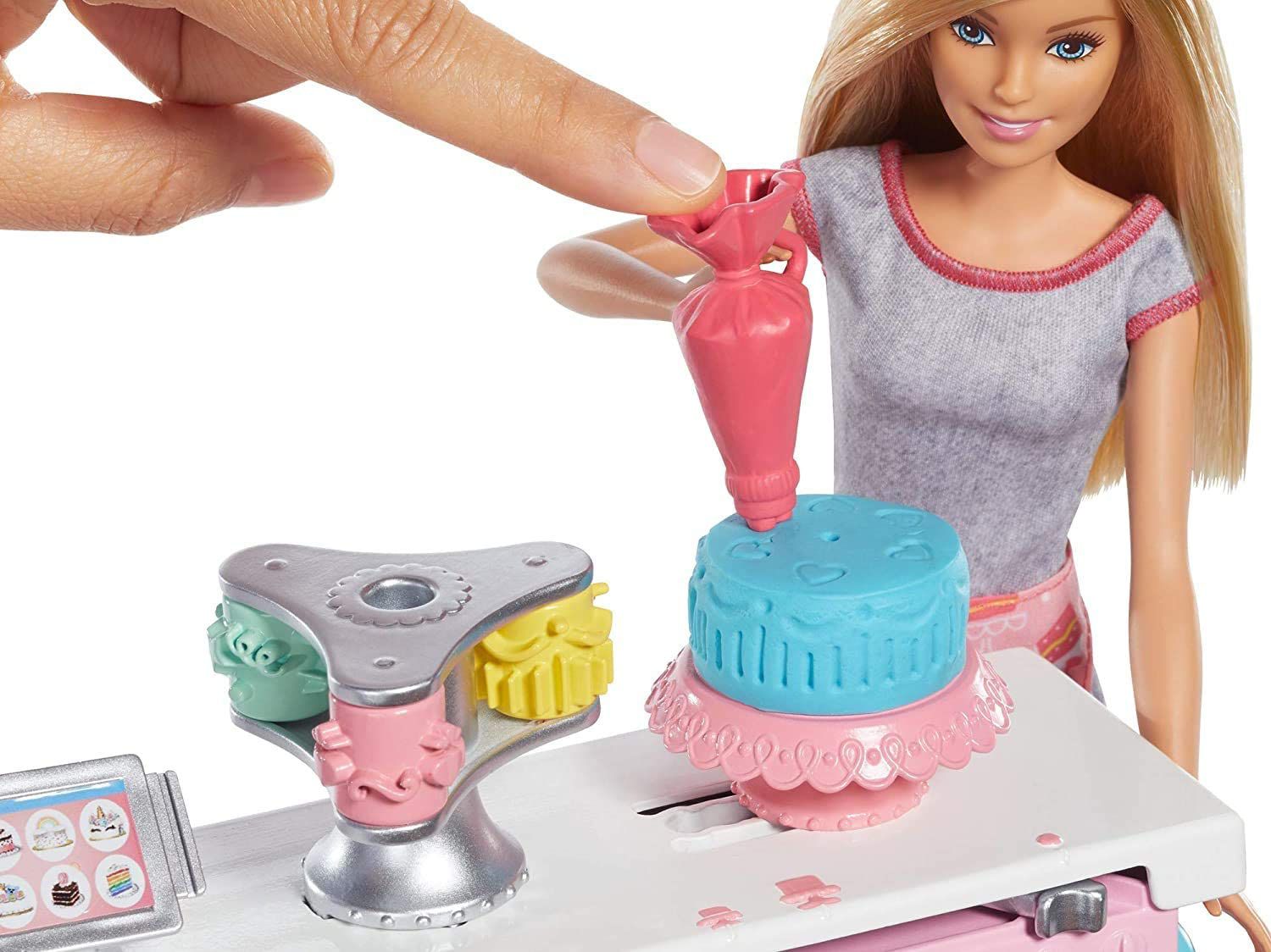 Boneca Barbie Playset Confeitaria Chef de Bolinhos GFP59 - Mattel ...