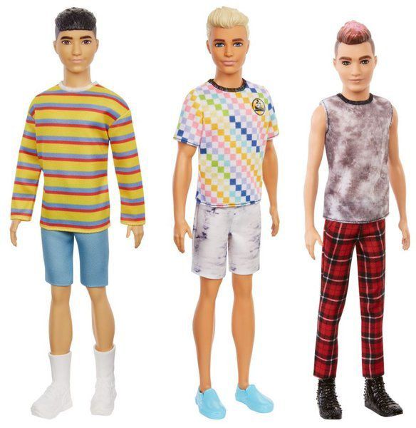 Boneco Ken Fashionista GRB91 - Mattel - Happily Brinquedos