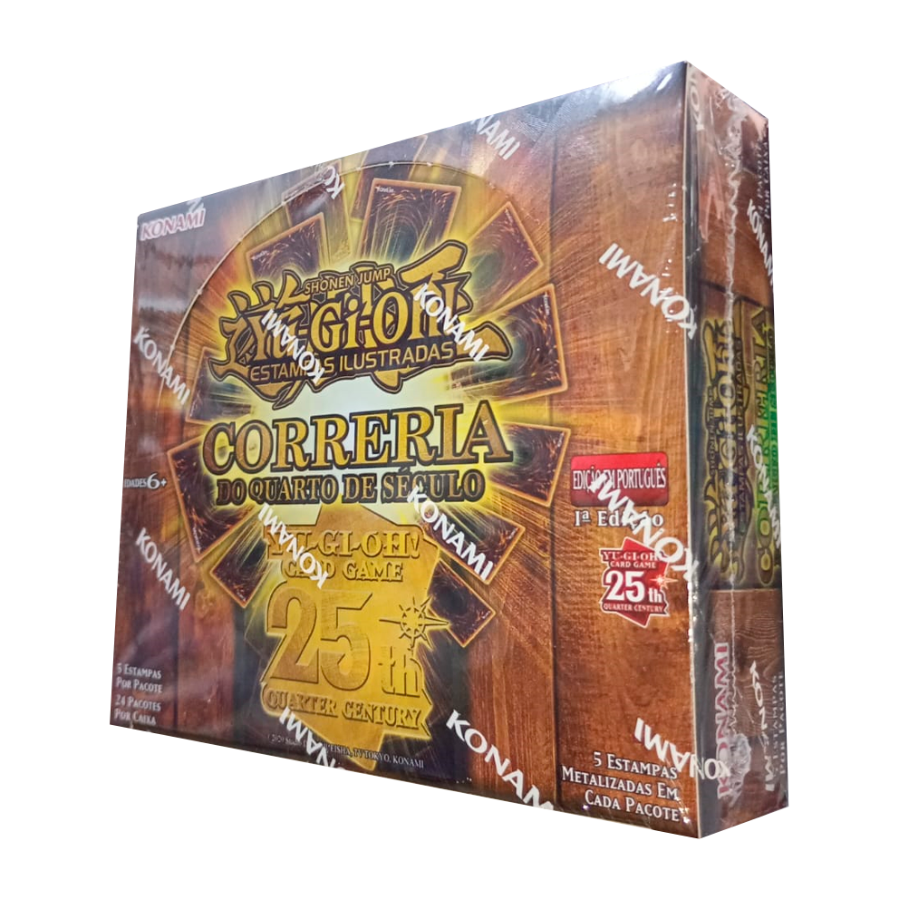 Correria do Quarto Século (25 Anos) - Caixa de Booster - Yu-Gi-Oh ...