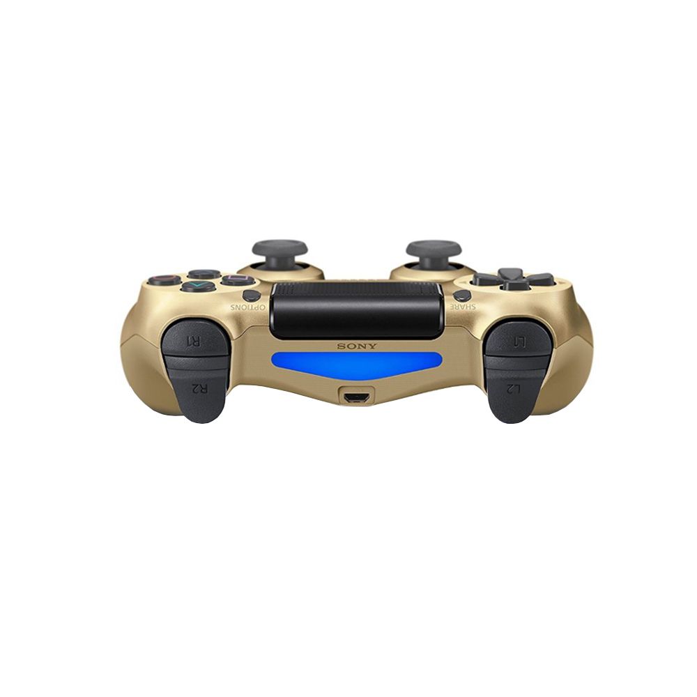 Controle Sony Dualshock 4 Dourado sem fio (Com LED frontal) - PS4 ...