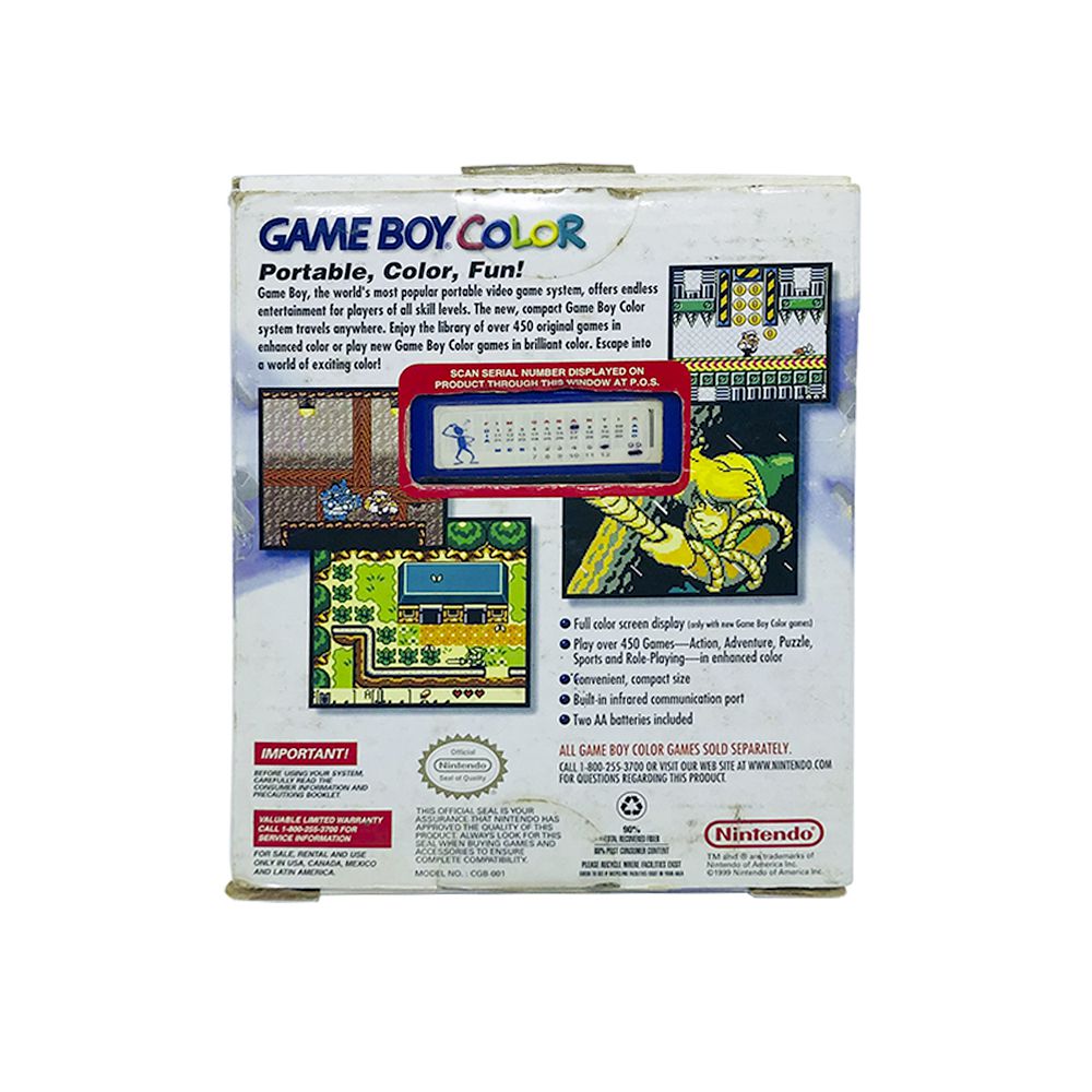 Console Game Boy Color Roxo - Nintendo - MeuGameUsado