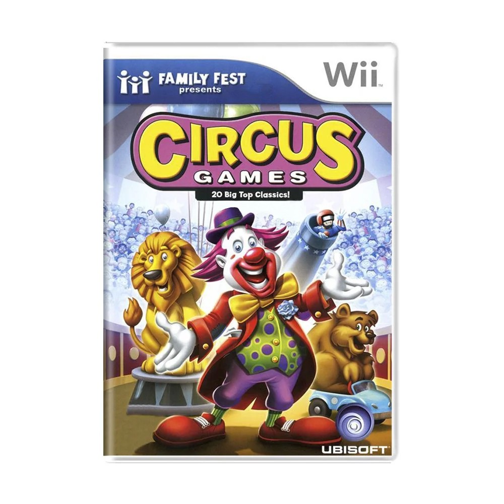 Jogo Family Fest Presents Circus Games - Wii - MeuGameUsado